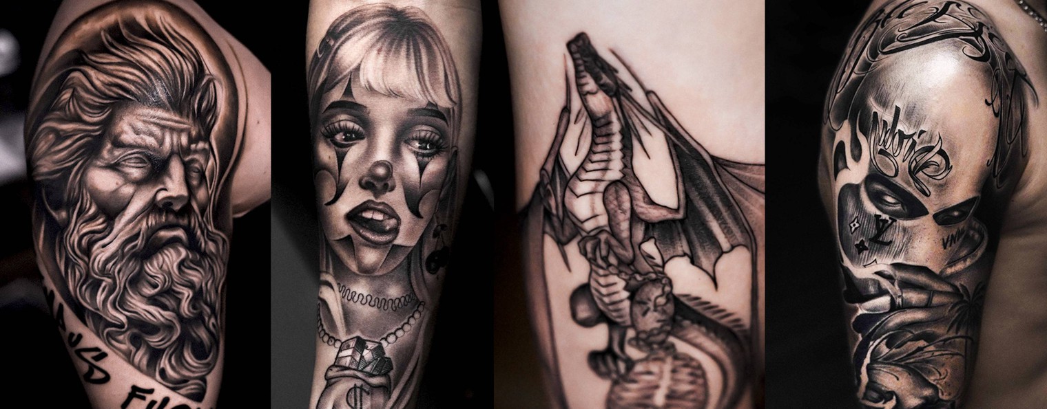 Gold Skin Tattoo