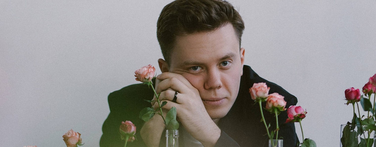 Лицо и цветочки