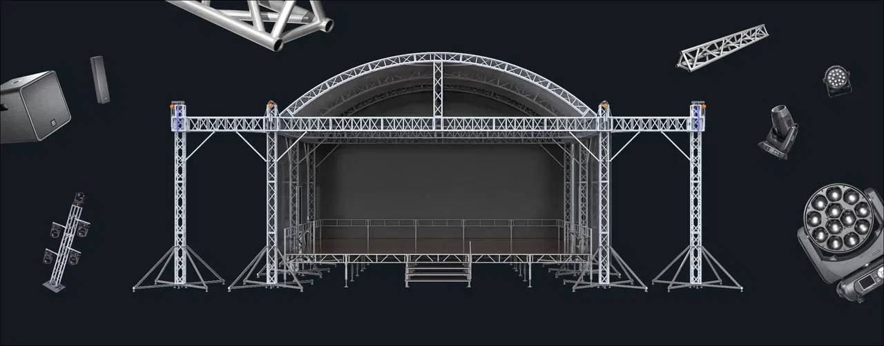 ПРО-Сцена | Оснащение сценическим оборудованием