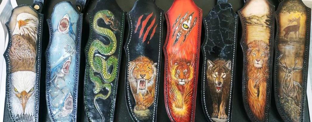 Формованные ножны от  Дарьи Руденко