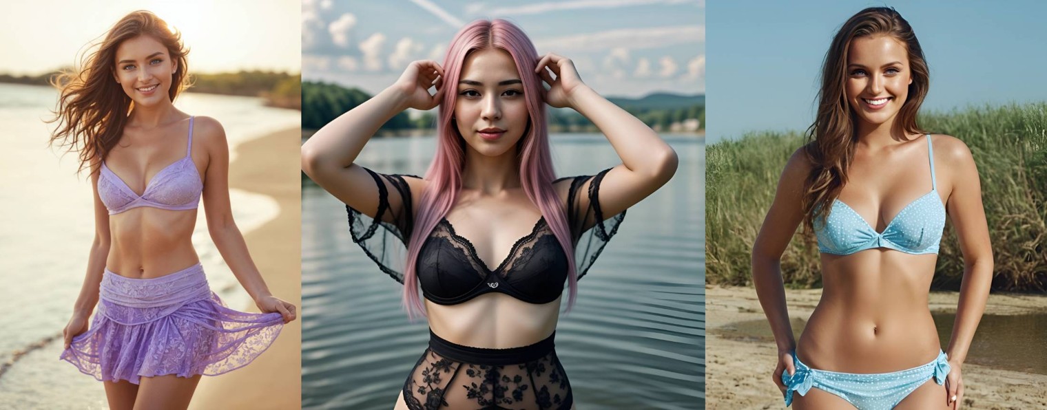 Красивые девушки под музыку