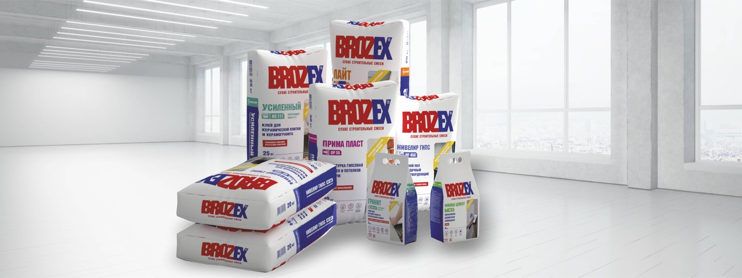 BROZEX Сухие строительные смеси