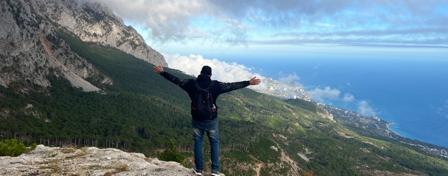 Сергей Бруяка и Дорогами Крыма