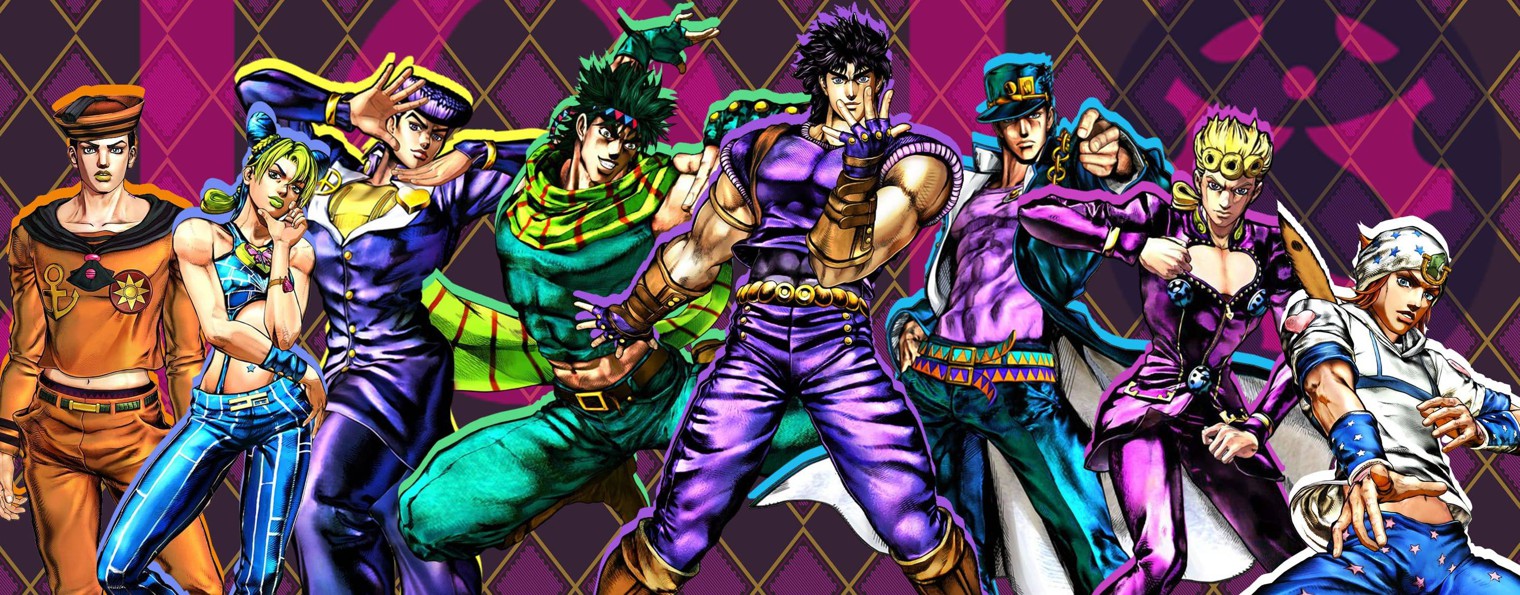 Сериал Невероятные приключения ДжоДжо / JoJo’s Bizarre Adventure / JoJo no Kimyou na Bouken