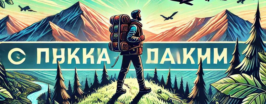 С рюкзаком