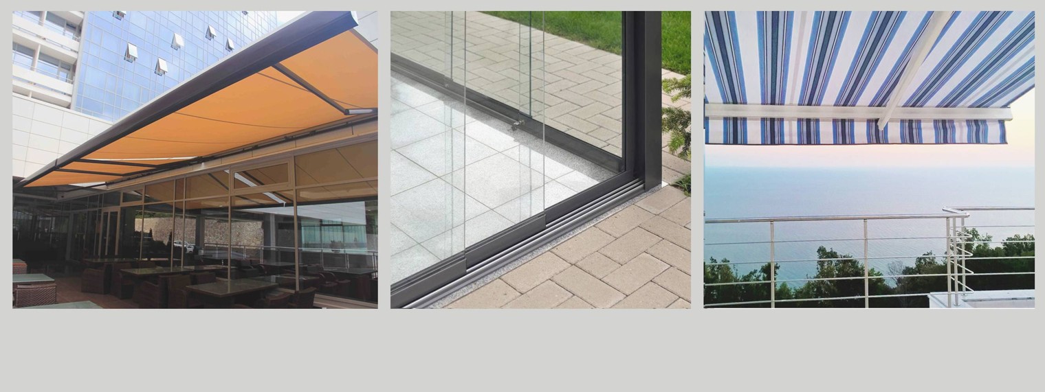 Маркизы, перголы Сочи. Поставка. Монтаж. Гарантия