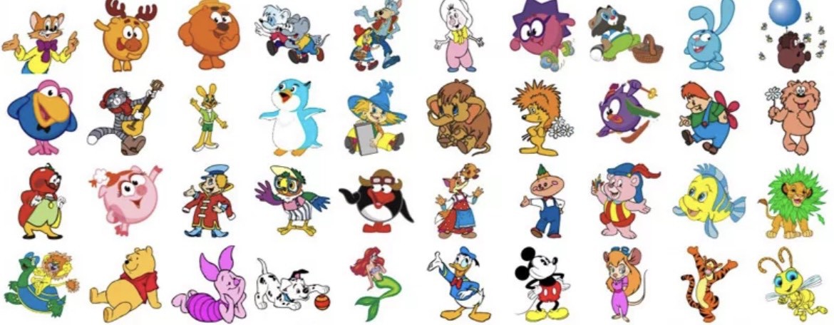 Наши любимые мультики и сказки