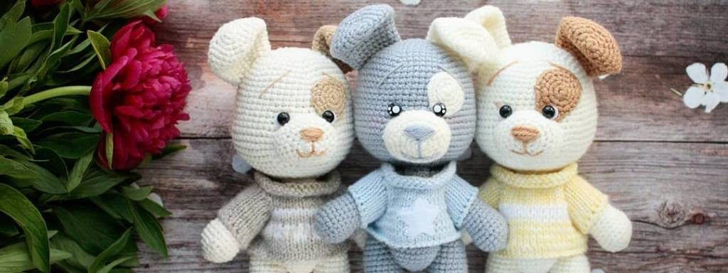 Мир вязаных игрушек.