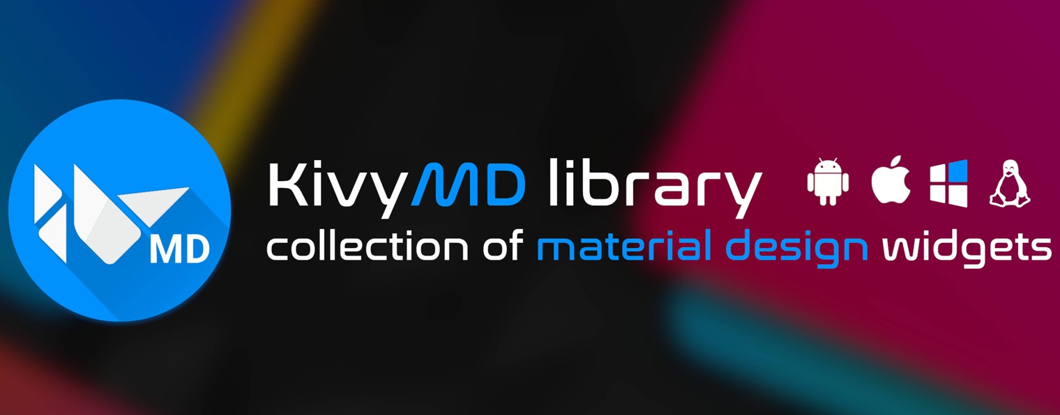 KivyMD library