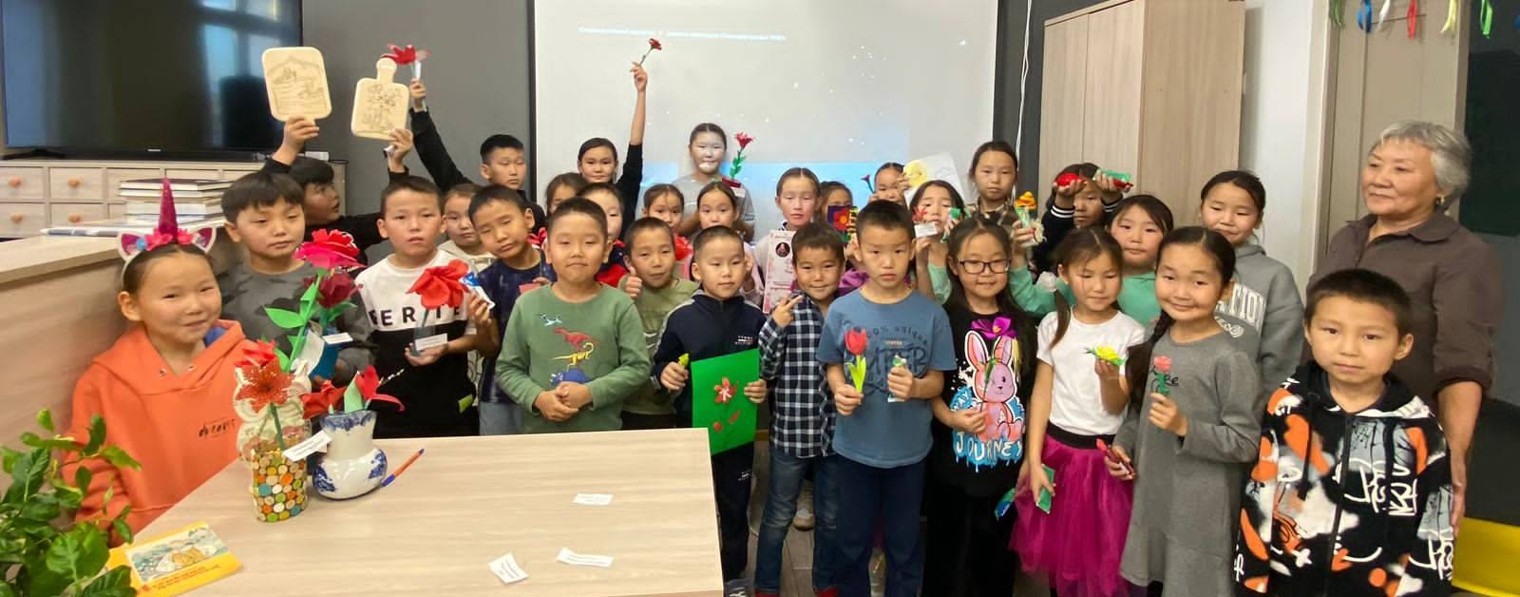 Библиотека Хадарской СОШ имени С.Д.Флегонтова