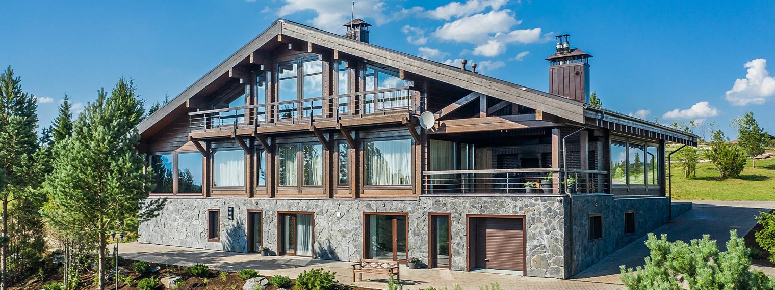 Holz House. Дома из клееного бруса.