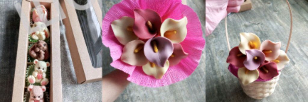 Шоколадно- мыльное творчество.