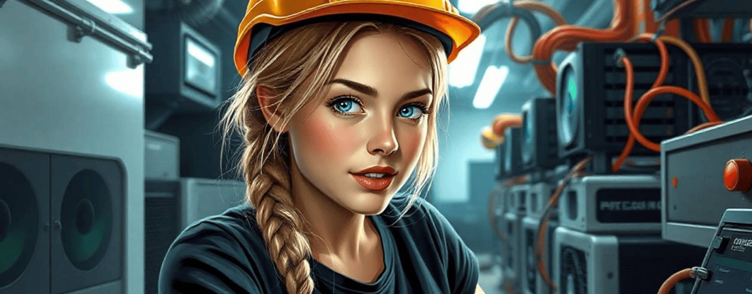 Будни шахтёрки