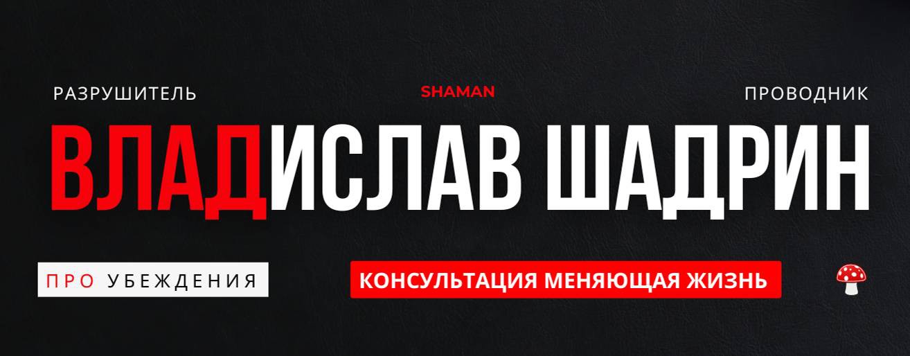ВЛАДИСЛАВ ШАДРИН | ШАМАН
