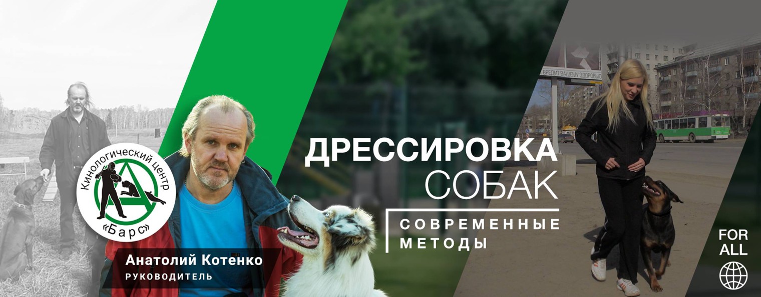 Дрессировка собак КЦ «БАРС»