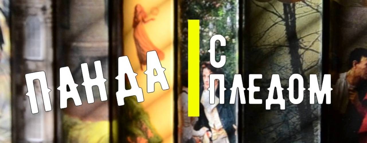 Панда с пледом