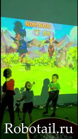 Детский интерактивный проектор 'Волшебная стена'