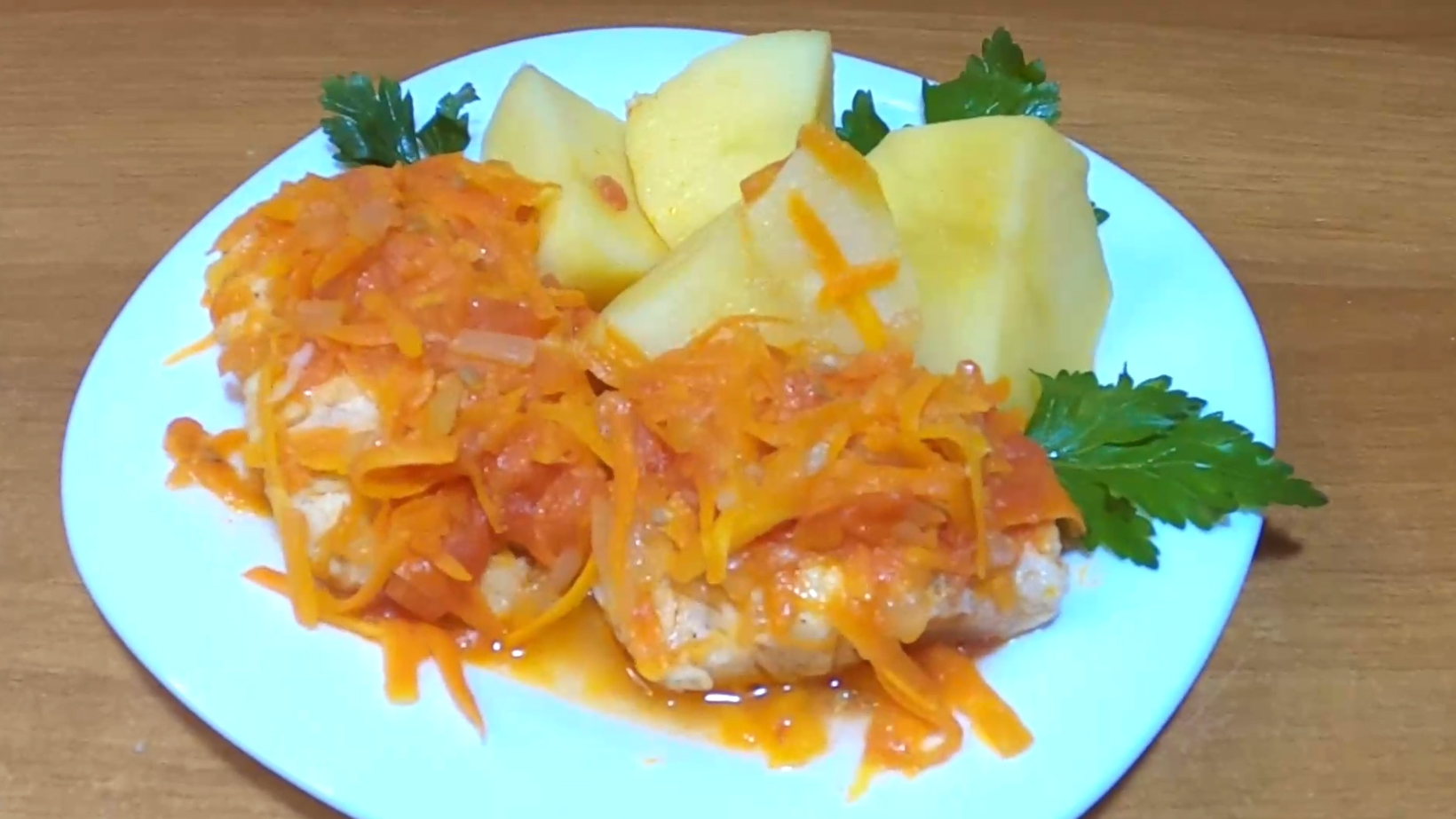 Как вкусно приготовить ТРЕСКУ с овощами. Отличный рецепт