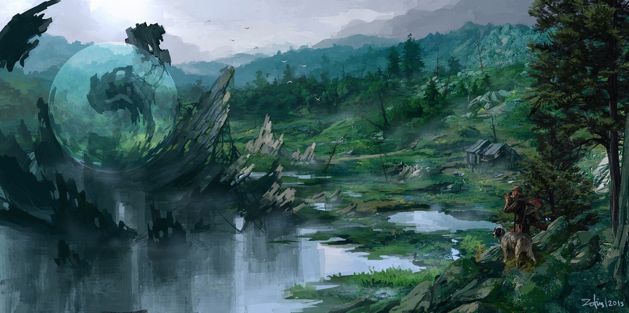 Build отмененной игры от "West Games" - "Areal" Локация "postapo"