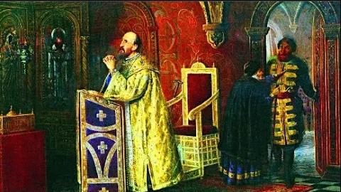 Предания об Иване Грозном Приехал царь Грозный в Новгород