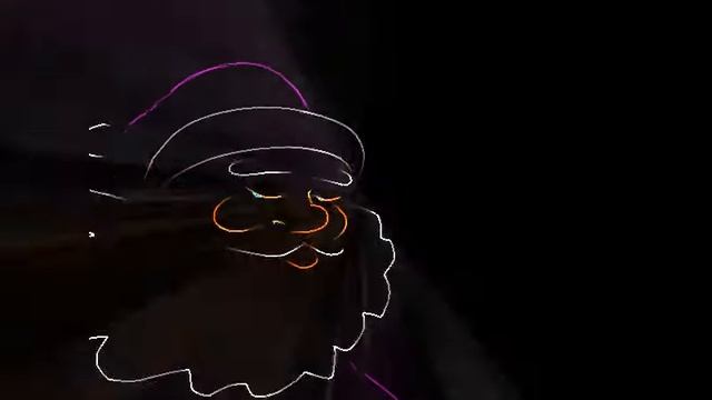 Лазерный ролик на Новый год