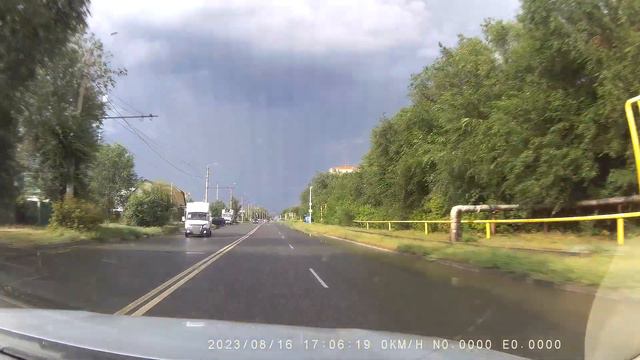 Подрезающий myдaк на Lada Granta