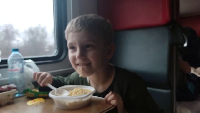 День в поезде за 4 минуты🚂 03.01.2024