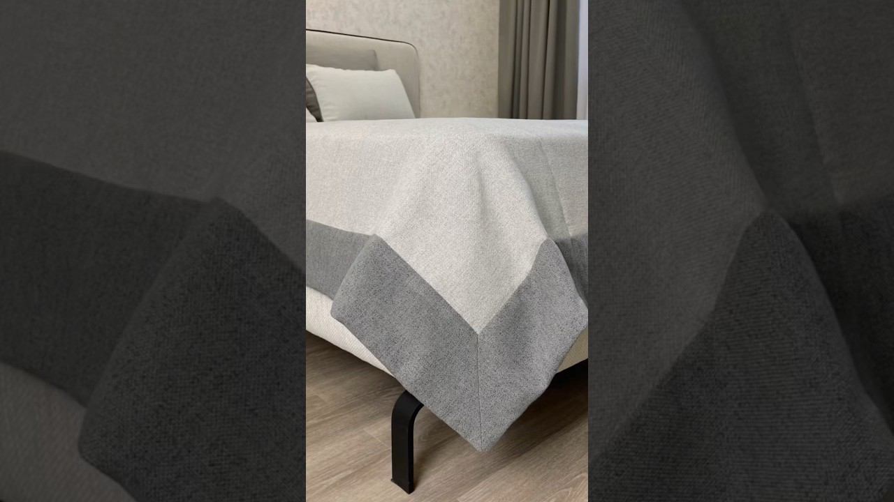 Покрывало, декоративные подушки, портьеры и тюль в комнату подростка  #тюль #покрывало