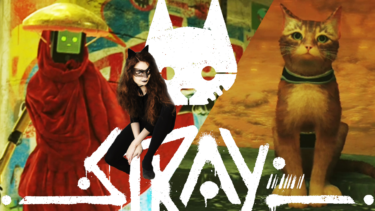 КОТ БРОДЯГА ВСТРЕЧАЕТ РОБОТОВ ❗? ▶ Stray #1_прохождение