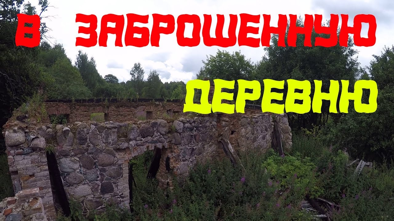 В ЗАБРОШЕННУЮ ДЕРЕВНЮ. РАЗВЕДКА ДЛЯ КОПА...часть 1.