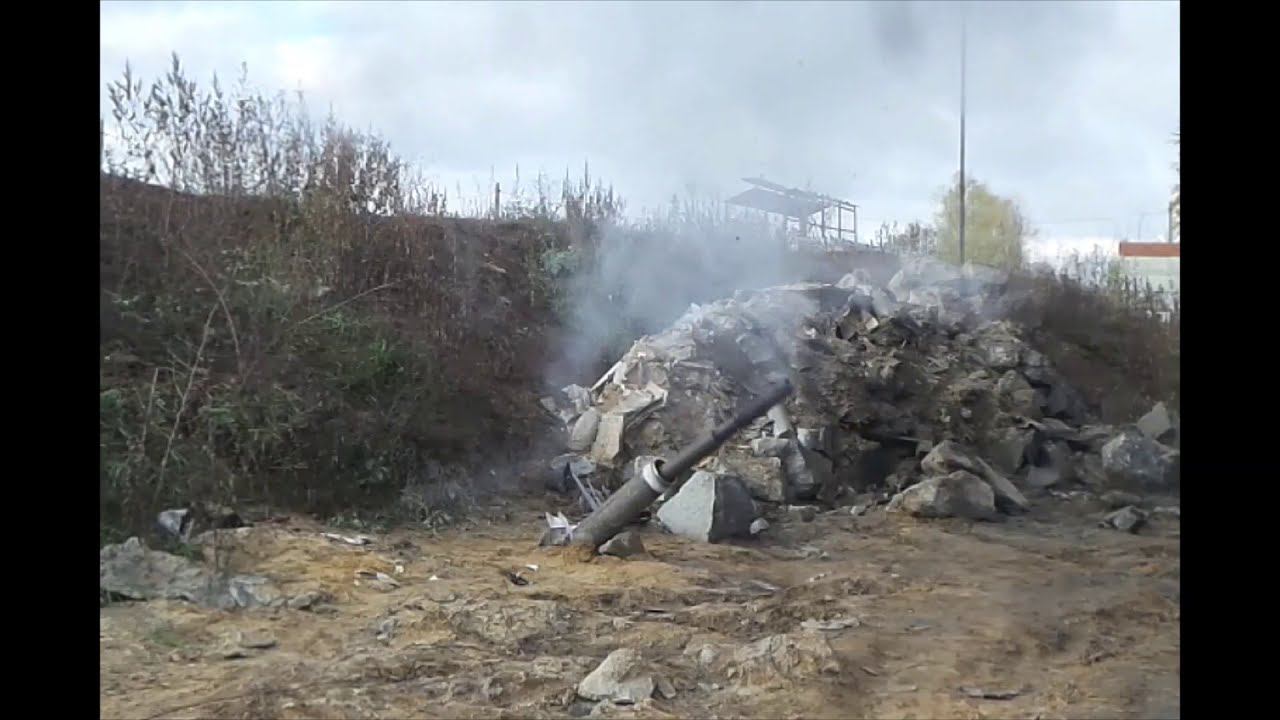 Полигонные испытания на усилие разрыва шпильки для пакеров взрывных шлипсовых типа ПВШ