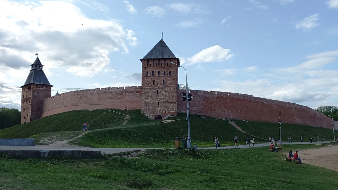 Детинец Великого Новгорода. Самый древний Кремль России.