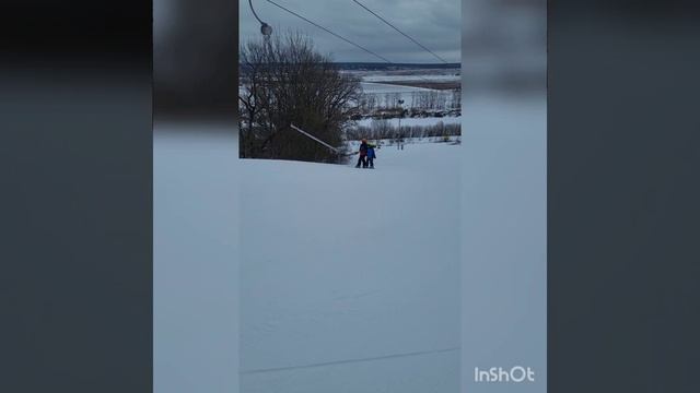 Я катаюсь на лыжах