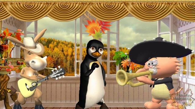 Веселое танцевальное мульт_ шоу *Веселые денечки*.mp4