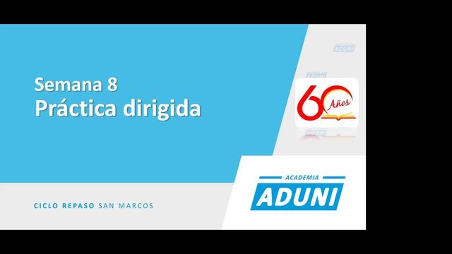 San Marcos REPASO 2021 | Semana 08 Álgebra