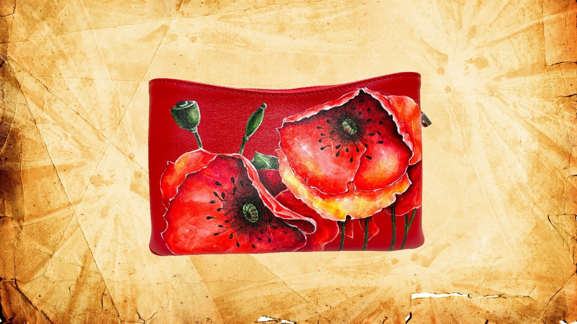 Сумочка кроссбоди "Маки" Pelle-Volar