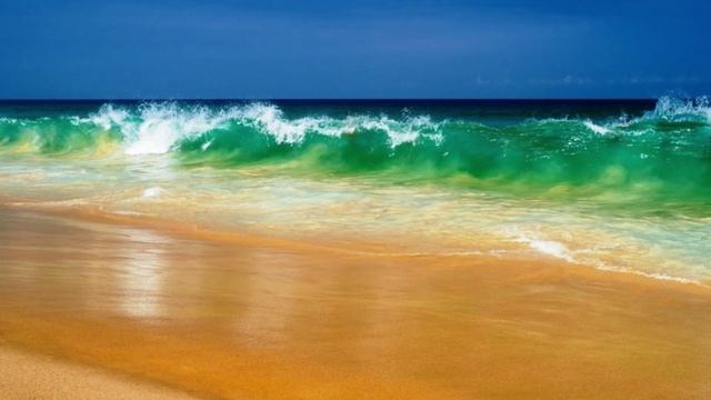 Шум прибоя и красивейшее море