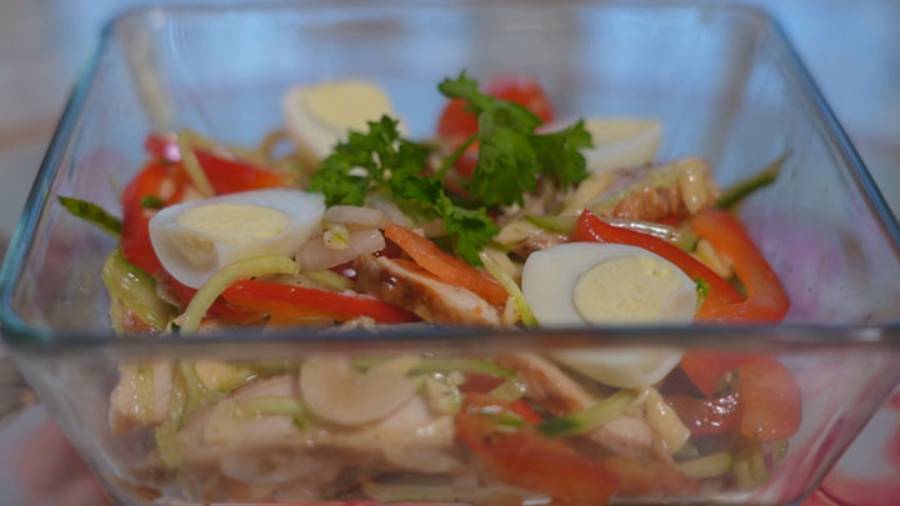 Простая кухня | Салат «Летний микс»