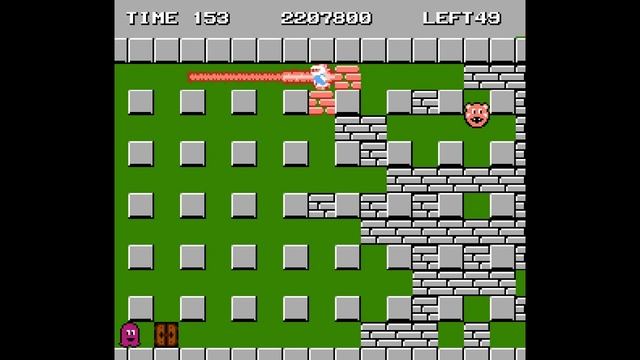 Прохождение игры Bomberman на NES | 48 уровень