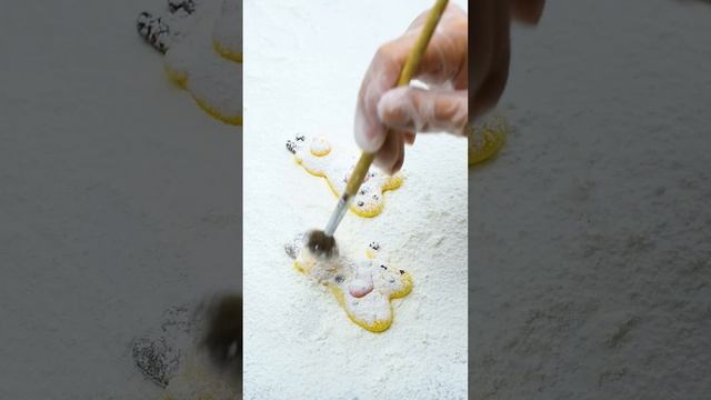 Делаем жирафов из маршмеллоу