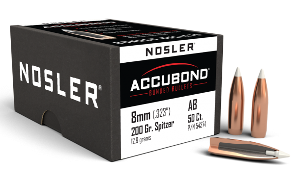 Пуля Nosler AccuBond .323/8 mm  200 gr/13,0 г, BC 0,450