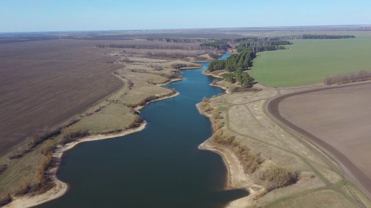 Пруд Чапыж с высоты птичьего полёта