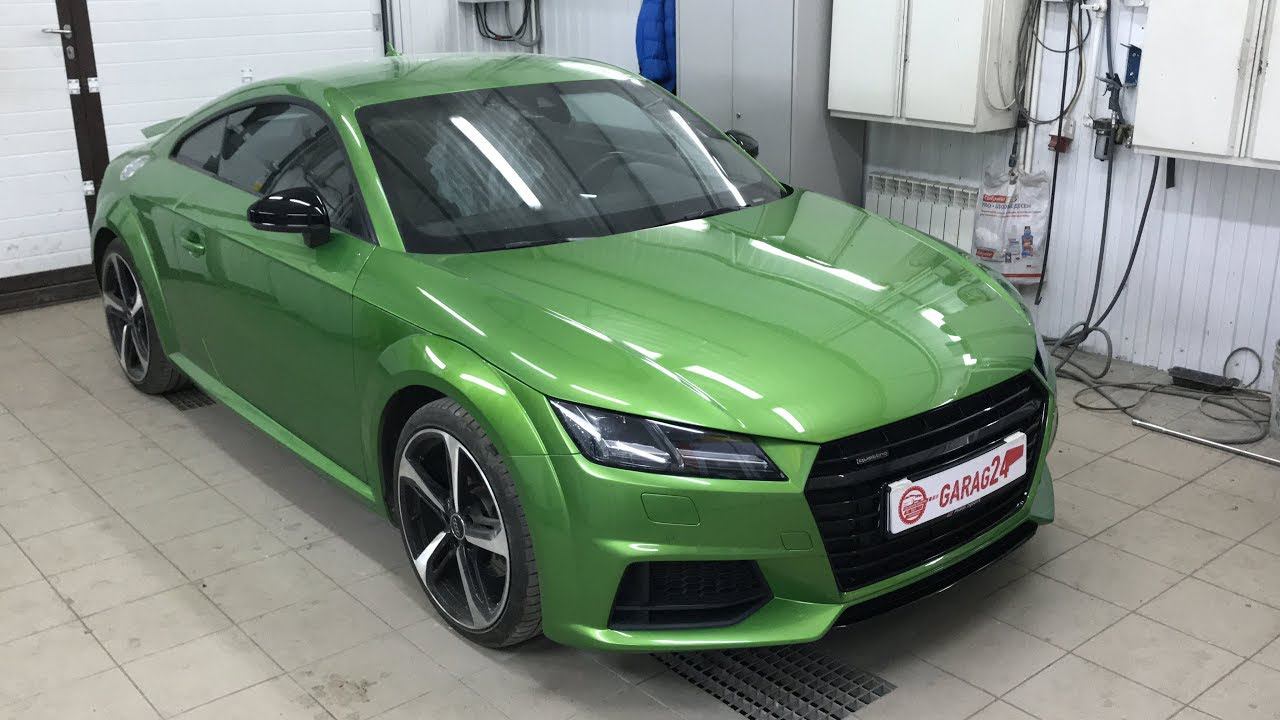 Audi TT RS будем перекрашивать! Осмотр дефектов, готовим под грунт. Часть 1