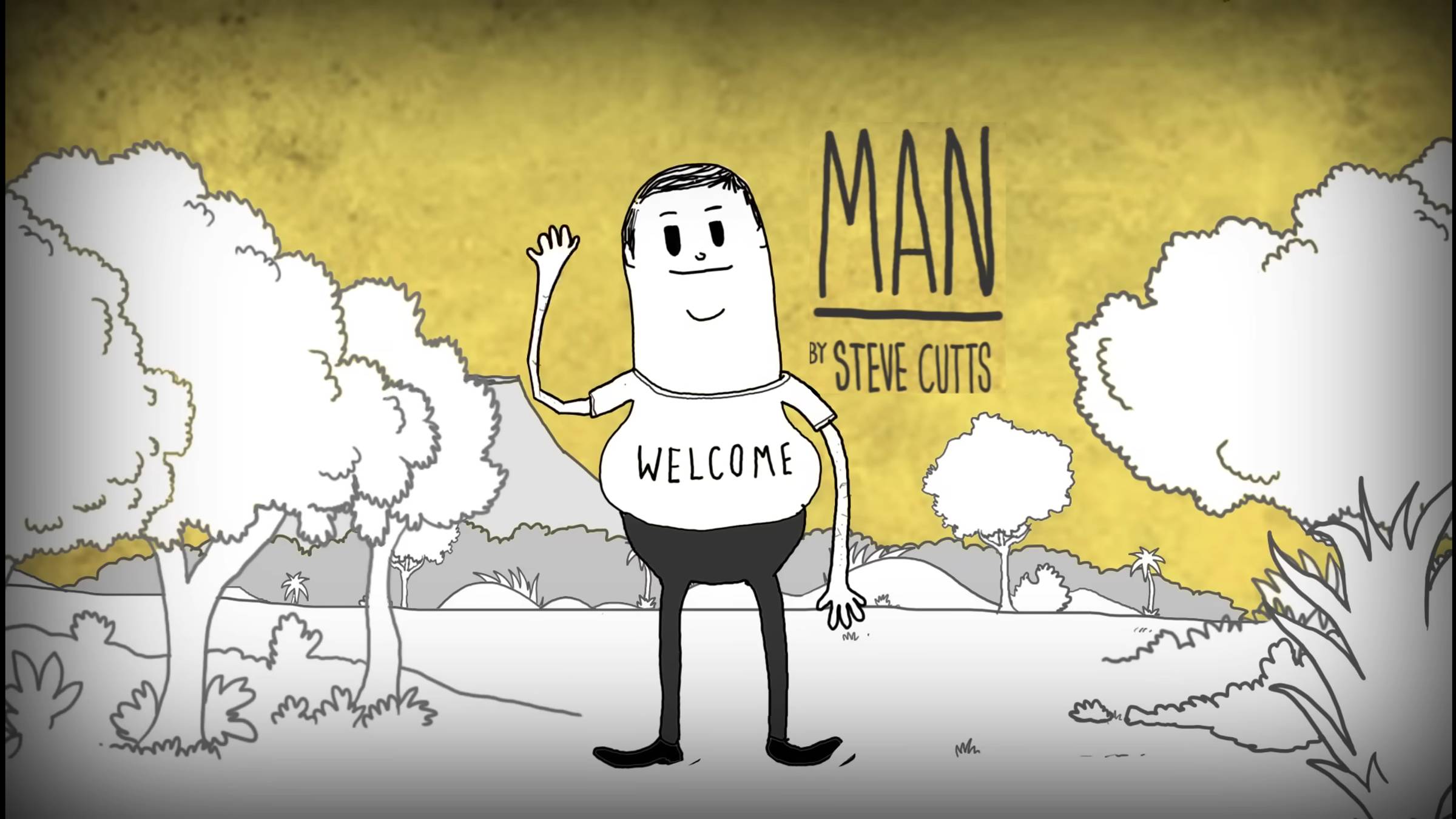 Короткометражка MAN от Steve Cutts