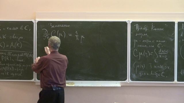 Дополнительные главы функционального анализа | Сергей Кисляков. Лекция 13