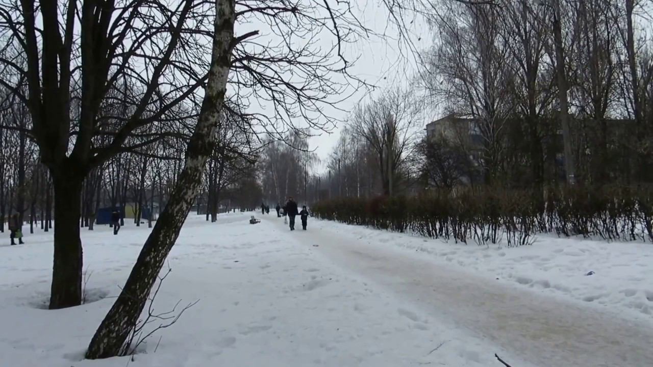 Город Первомайский.Пасмурный денёк