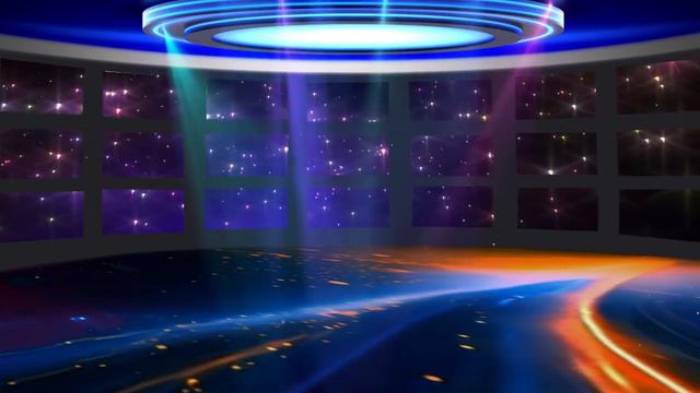 Сцена Экраны 1. Футаж - Студия Звездные экраны, для презентаций.