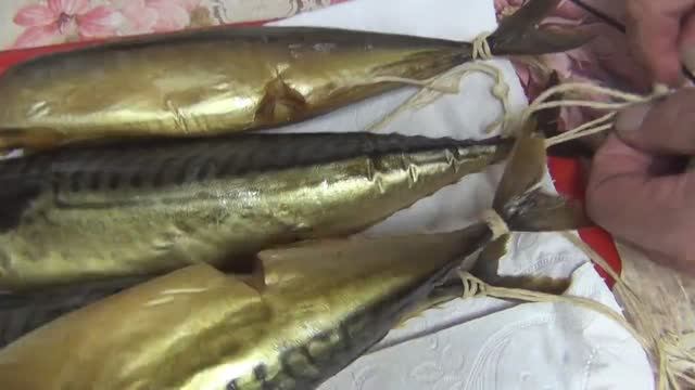 Скумбрия холодного копчения своими руками.