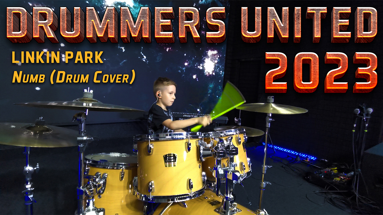 Drummers United 2023, Сивобород Кирилл, 8, Мытищи, Linkin Park – Numb (Drum Cover)