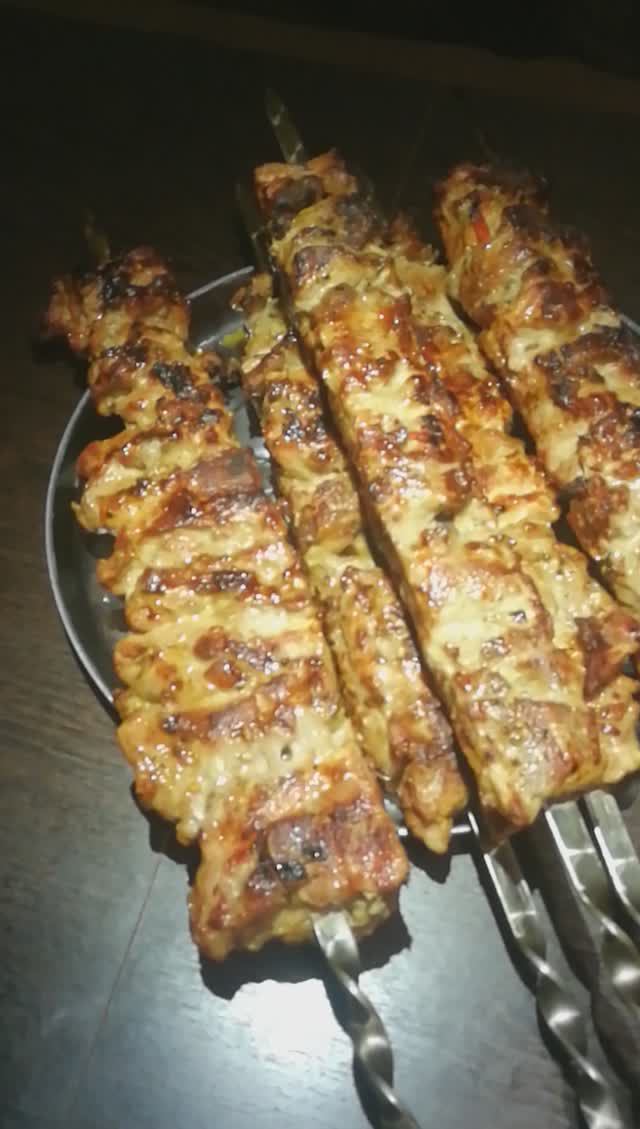 шашлык наполеон из шейки корейки и фарша сочный шашлык свинина рецепт бычтро вкусно